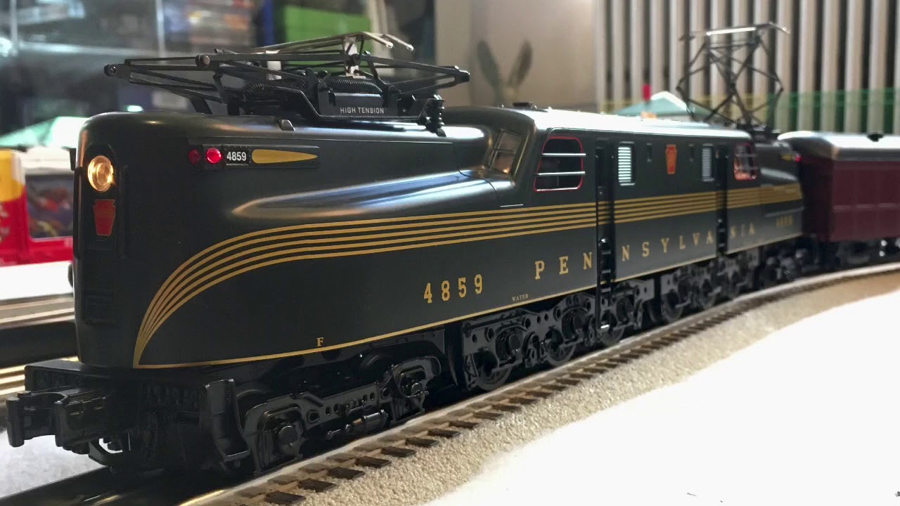 Williams Pennsylvania Railroad GG-1 - YouTube