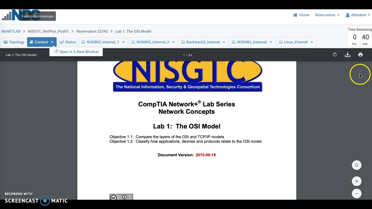 Netlab student login tutorial - YouTube