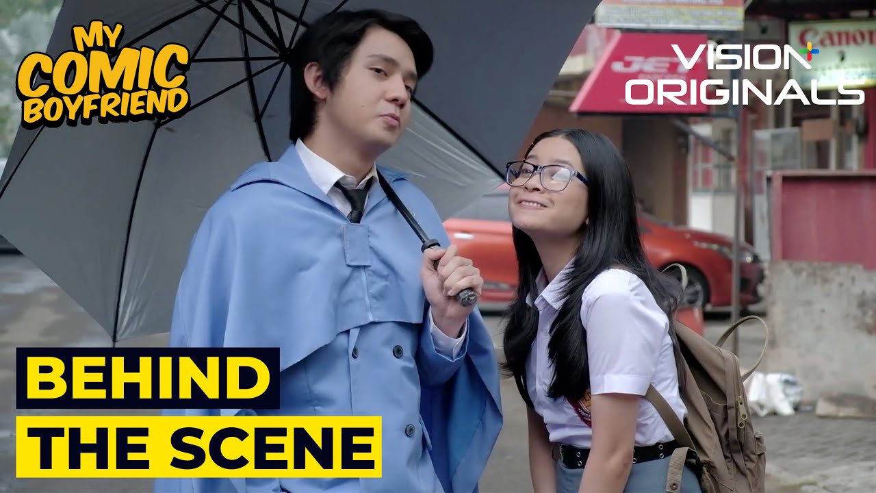 BIKIN GEMES! TINGKAH HANGGINI DAN ARBANI YASIZ DI BALIK LAYAR | Behind the Scene: My Comic ...