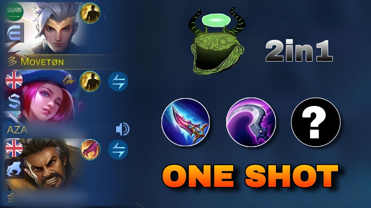 FINALLY ONE SHOT BUILD IT'S HERE | Gameplay | Mobile legends - YouTube