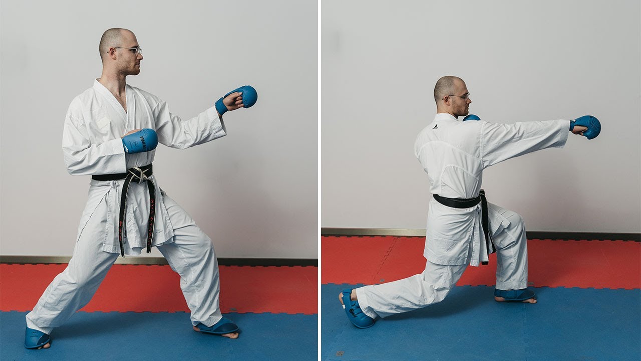 Karate: Gyaku-Tsuki (3) - YouTube