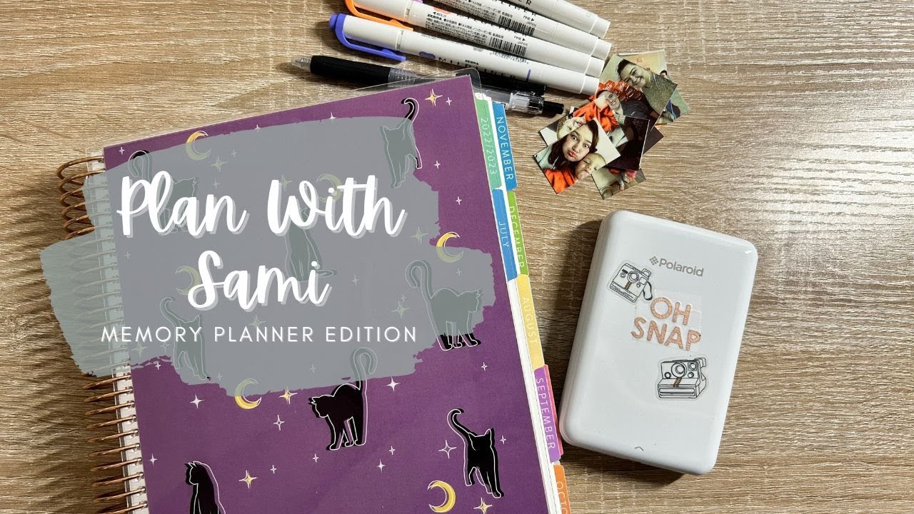 Plan With Sami: Memory Planner Edition - YouTube