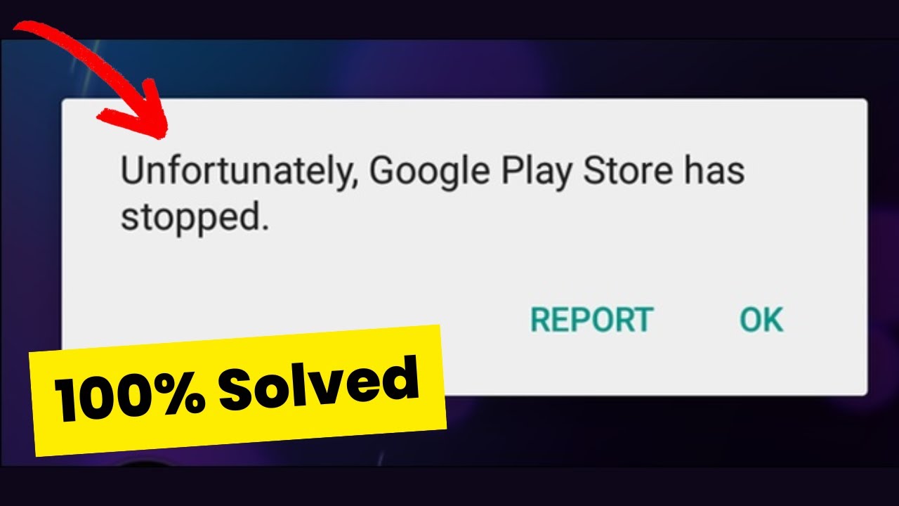 Easy Fix Google Play Store has stopped | Google Play Store Keeps Stopping Solution - YouTube
