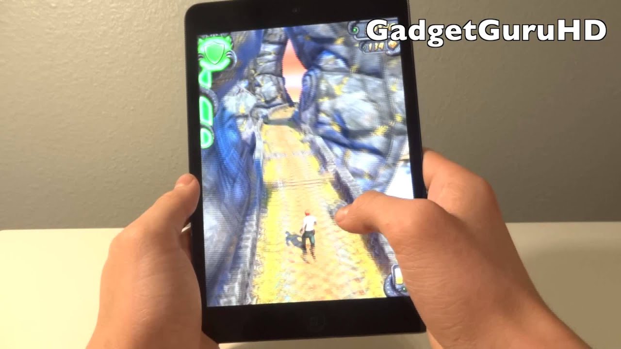 iPad Mini Temple Run 2 Gameplay - YouTube