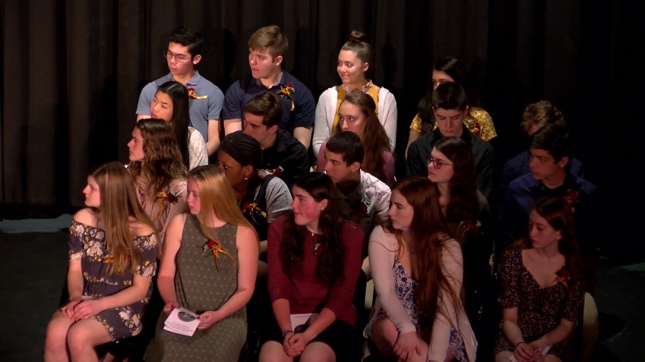 Spanish National Honor Society (Sociedad Honoraria Hispánica) Induction ...