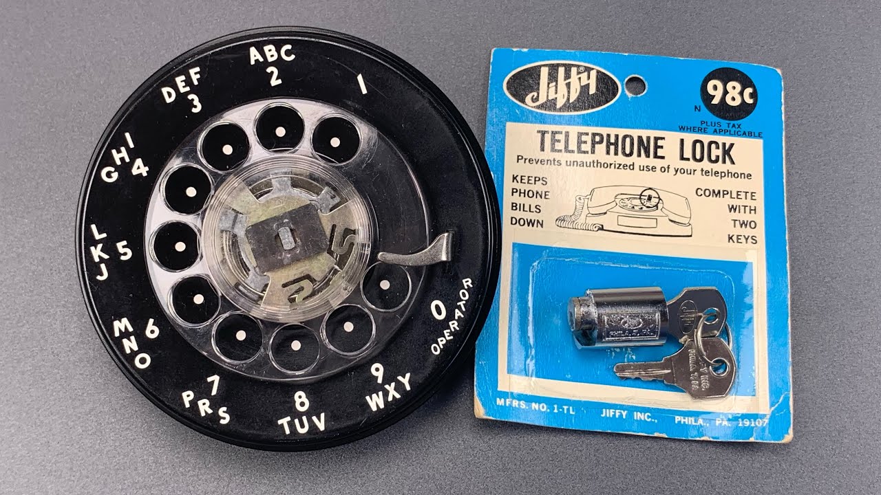 [1084] This Lock Could Save A Month’s Wages... in 1960 (Jiffy Phone ...