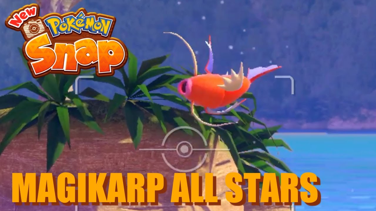 New Pokemon Snap - Magikarp All Stars - YouTube