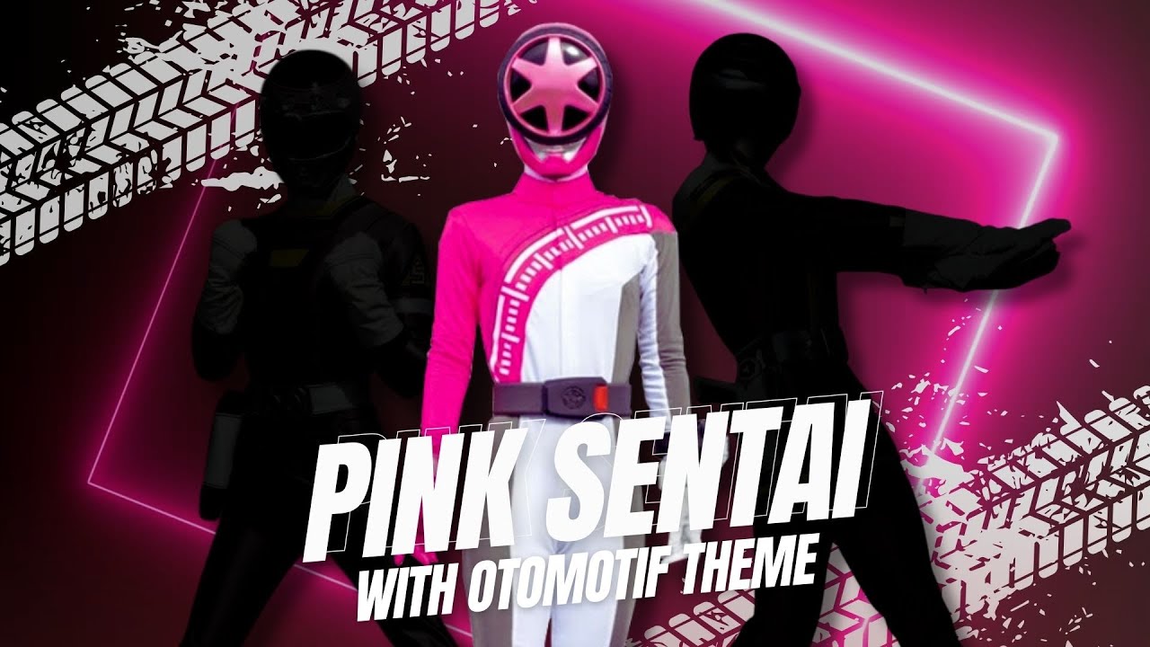 PINK SENTAI WITH OTOMOTIF THEME & BAKUAGE SENTAI BOONBOOMGER - YouTube