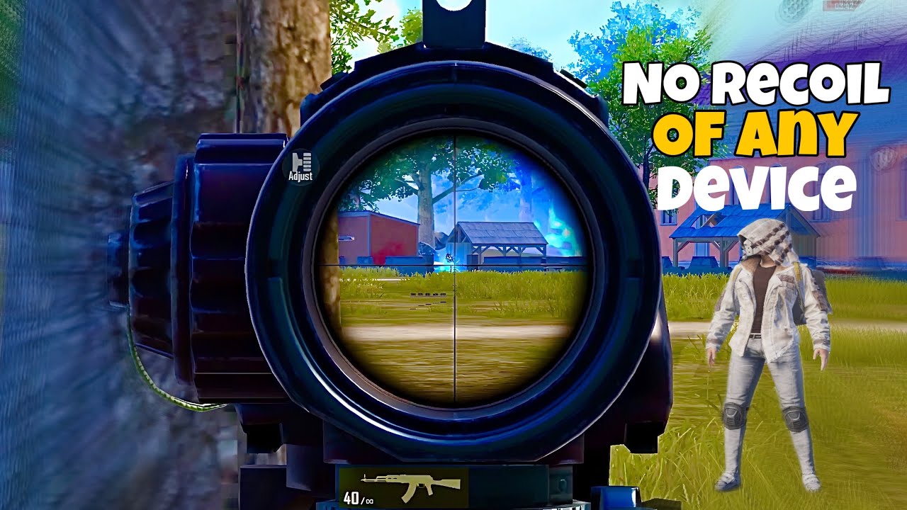 No recoil SENSITIVITY OF ANY DEVICE IN PUBGMOBILE/BGMI🔥 - YouTube