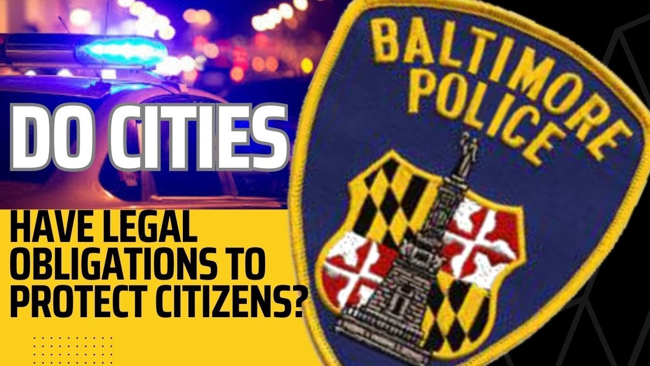 Do Cities Have Legal Obligations To Protect Citizens Against Crime ...