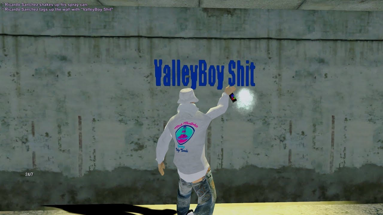 SAMP (C-RP) Tagging Turf! - YouTube