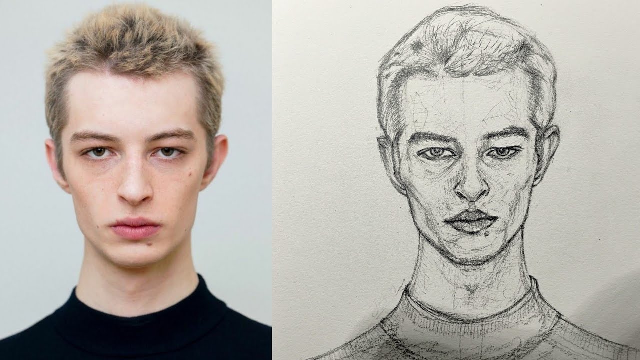 How to Draw the Head: Loomis Method for Beginners - YouTube