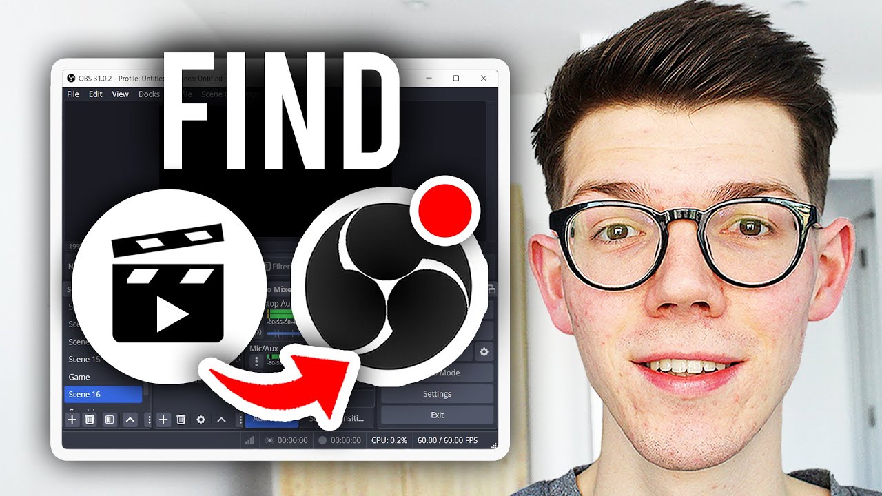 How To Find OBS Recordings - Step By Step - YouTube