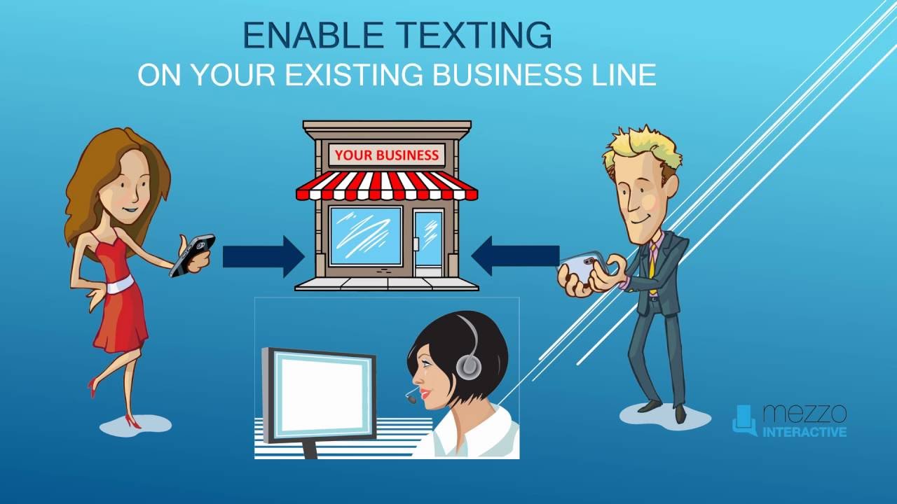 Enable SMS Text Messaging On Your Existing Business Phone Line - YouTube