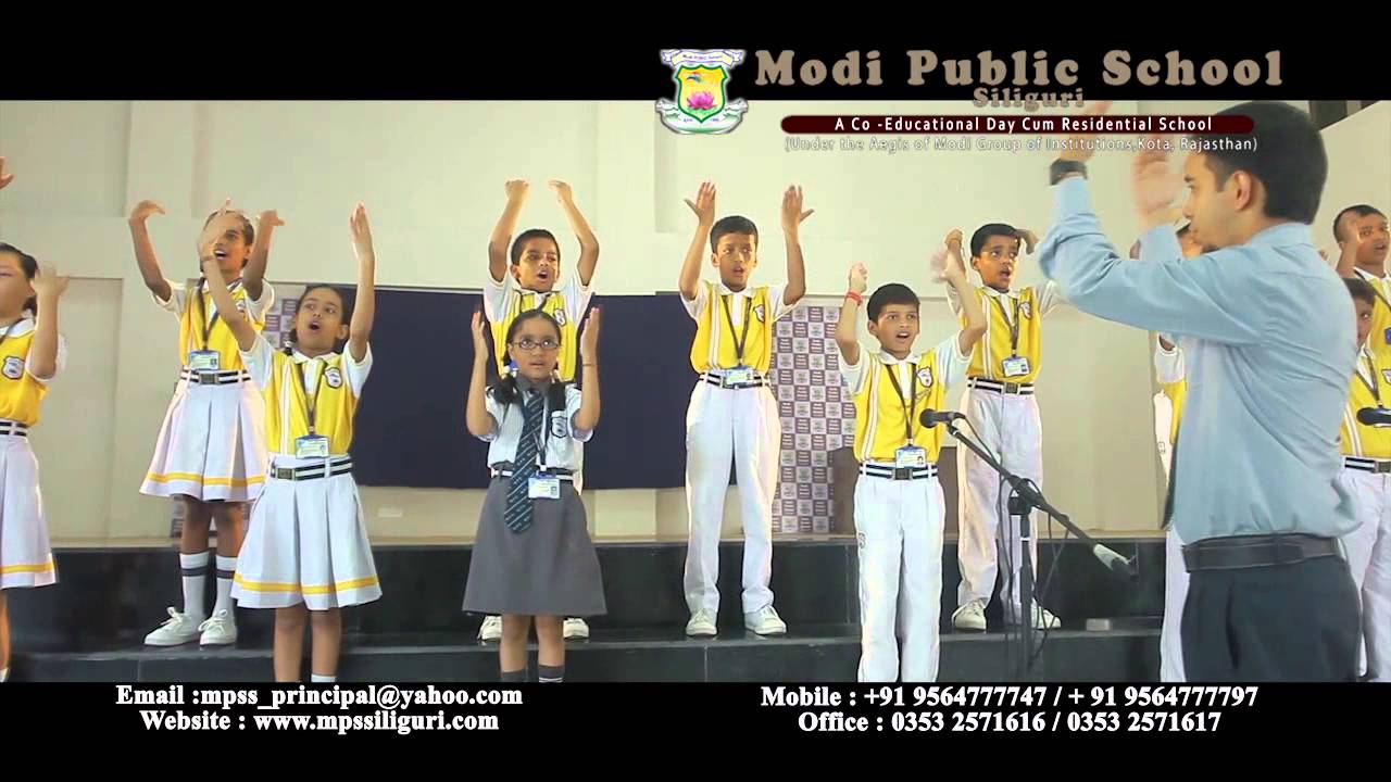 Modi Public School Siliguri1 - YouTube