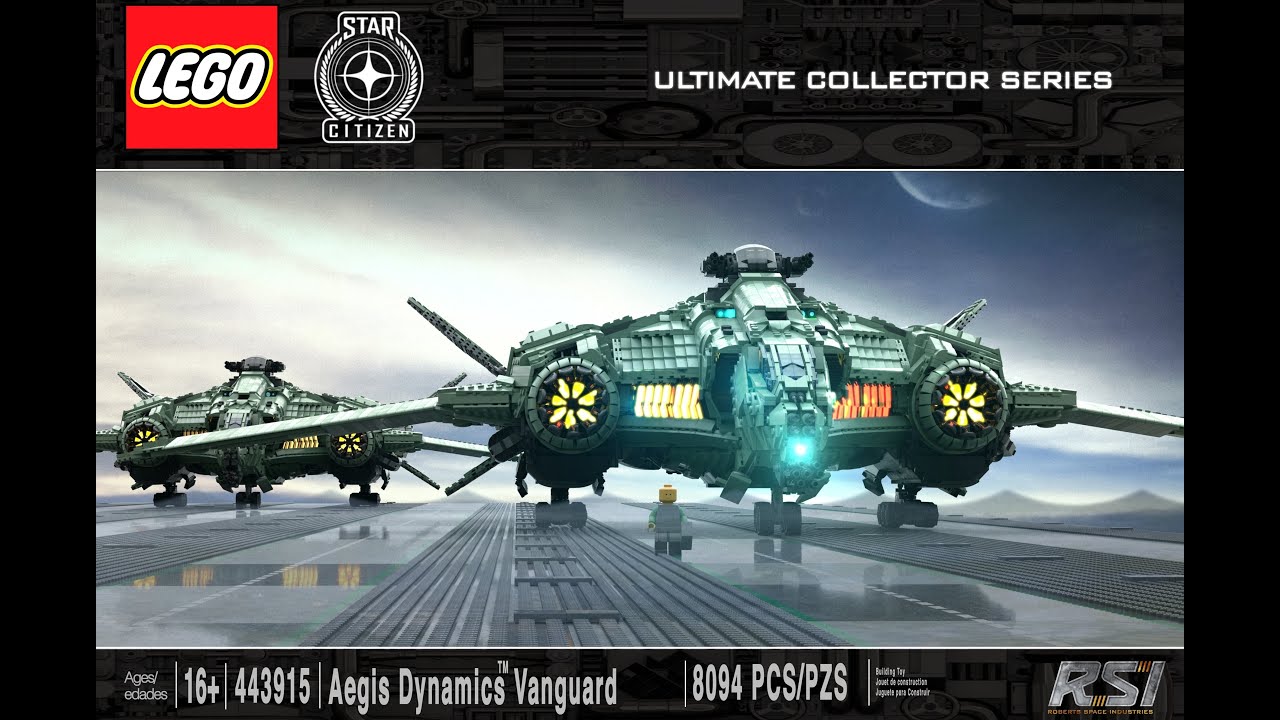 (Ep. 4) LEGO Aegis Dynamics Vanguard - Ultimate Collector Series (MOC ...