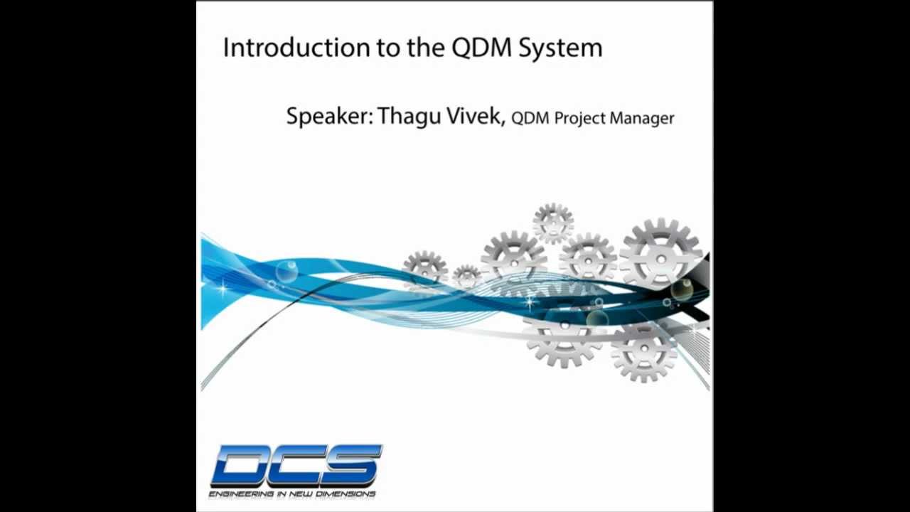 QDM Introduction Presentation - YouTube