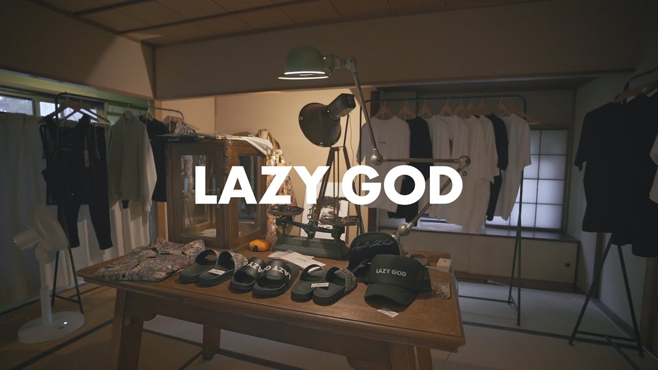 LAZY GOD 1st POPUP STORE - YouTube