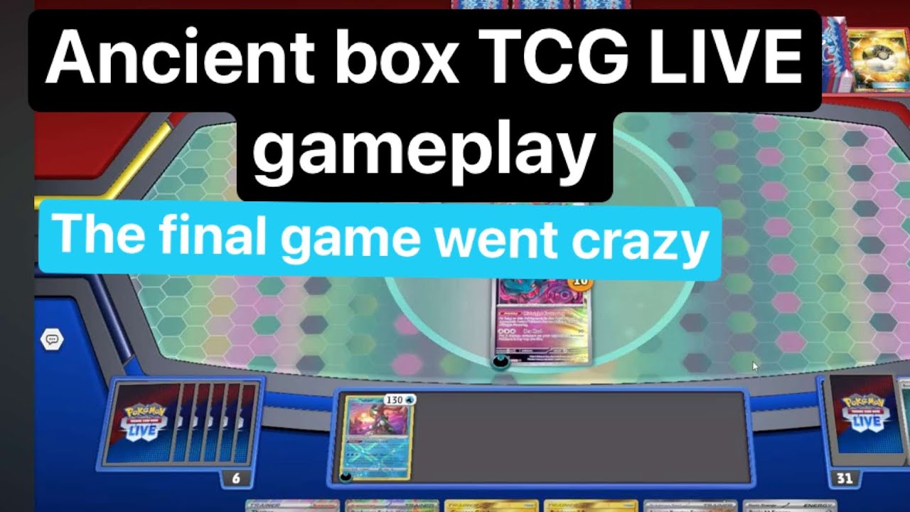 Ancient Box Pokemon TCG live Gameplay - YouTube