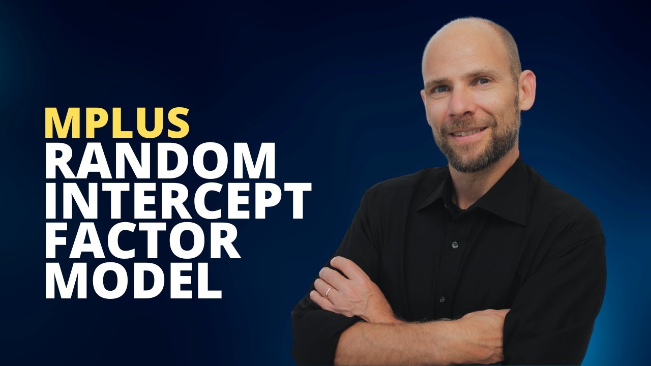 Random Intercept Factor Model in Mplus - YouTube