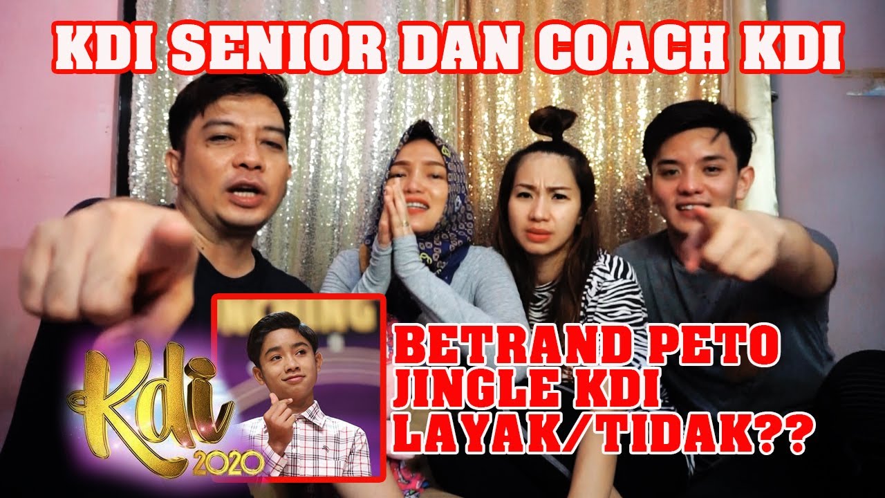 Betrand Peto dimata senior KDI dan Coach KDI - YouTube
