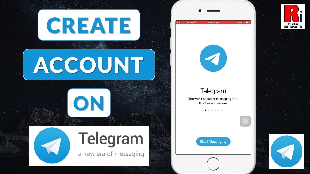 How to Create Account on Telegram Messenger || Beginner's Guide - YouTube