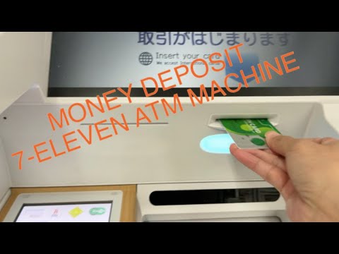 MONEY DEPOSIT IN 7-ELEVEN ATM MACHINE.. - YouTube