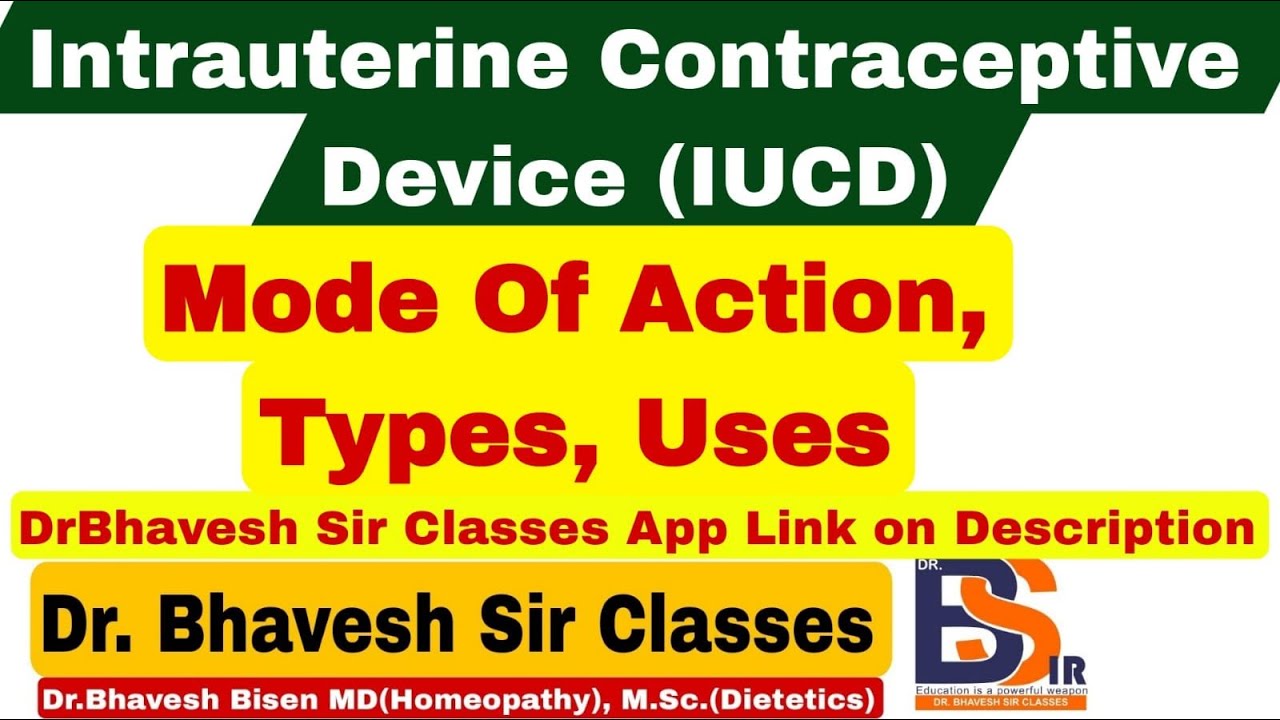 Intra Uterine Contraceptive Device (IUCD/IUD)/Types/Uses/ Complications ...