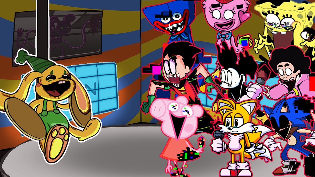 FNF - Musical Memory But All Pibby Characters Sings It 🎤 (Every Turn a ...