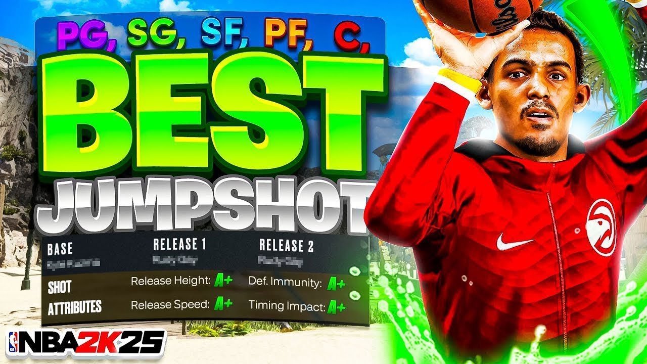 BEST JUMPSHOTS for ALL BUILDS & 3PT RATINGS in NBA 2K25! HIGHEST GREEN ...