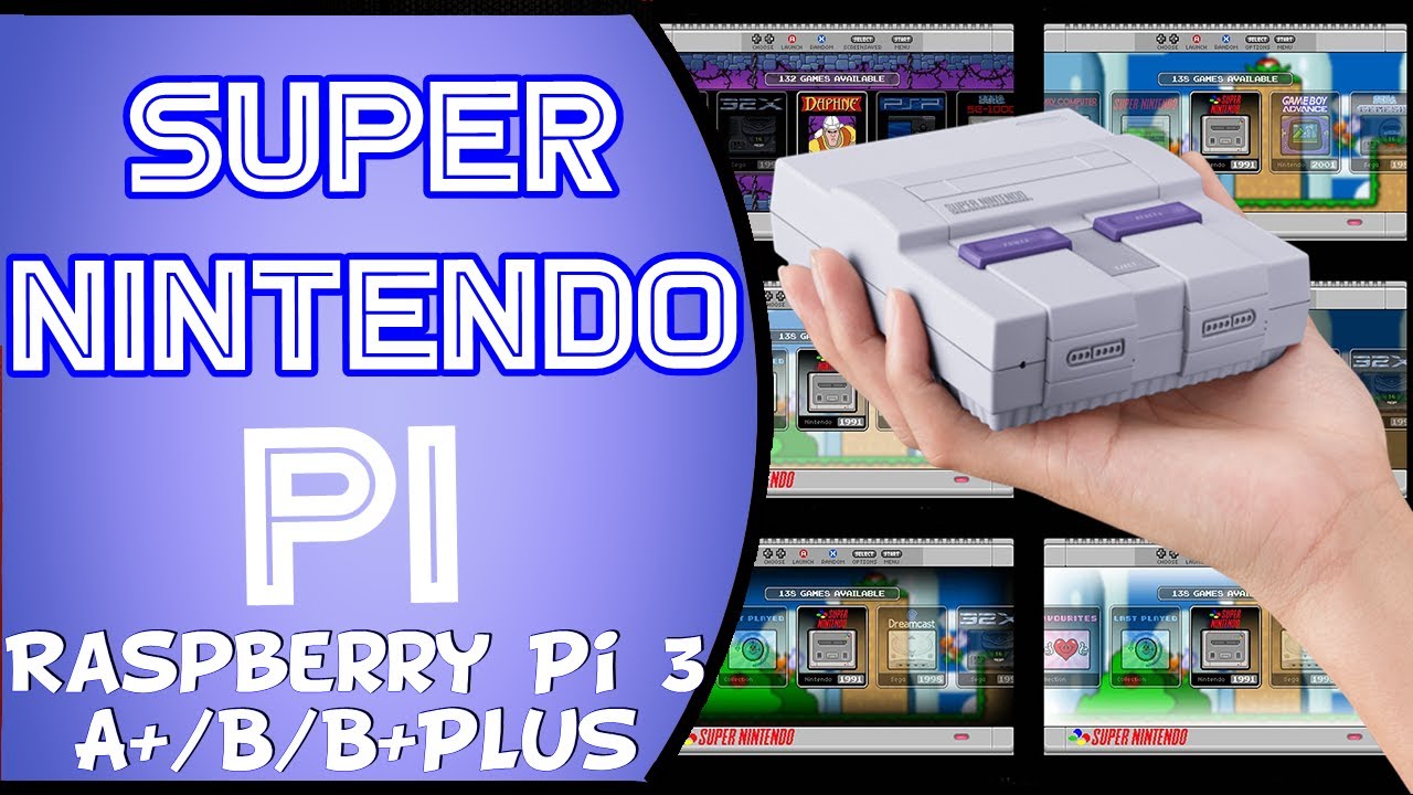 Super Nintendo Pi (Raspberry Pi 3 A+/B/B+PLUS) - YouTube