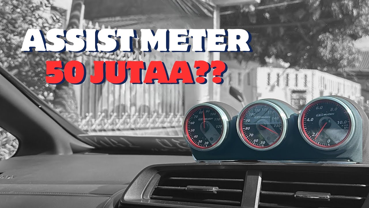 MUGEN ASSIST METER SEHARGA VESPA MATIC!!? - YouTube
