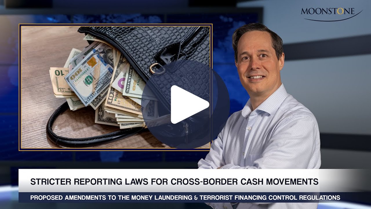Moonstone Update: Tighter reporting proposed on cross-border fund transfers - YouTube