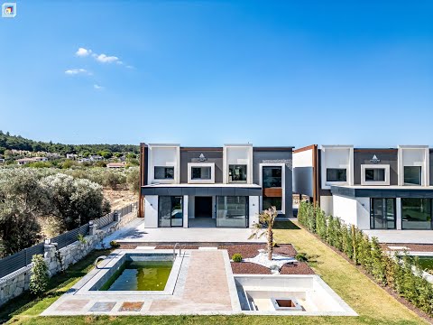 Urla Kuşçular Satılık 4+1 Dubleks Villa Çekimi