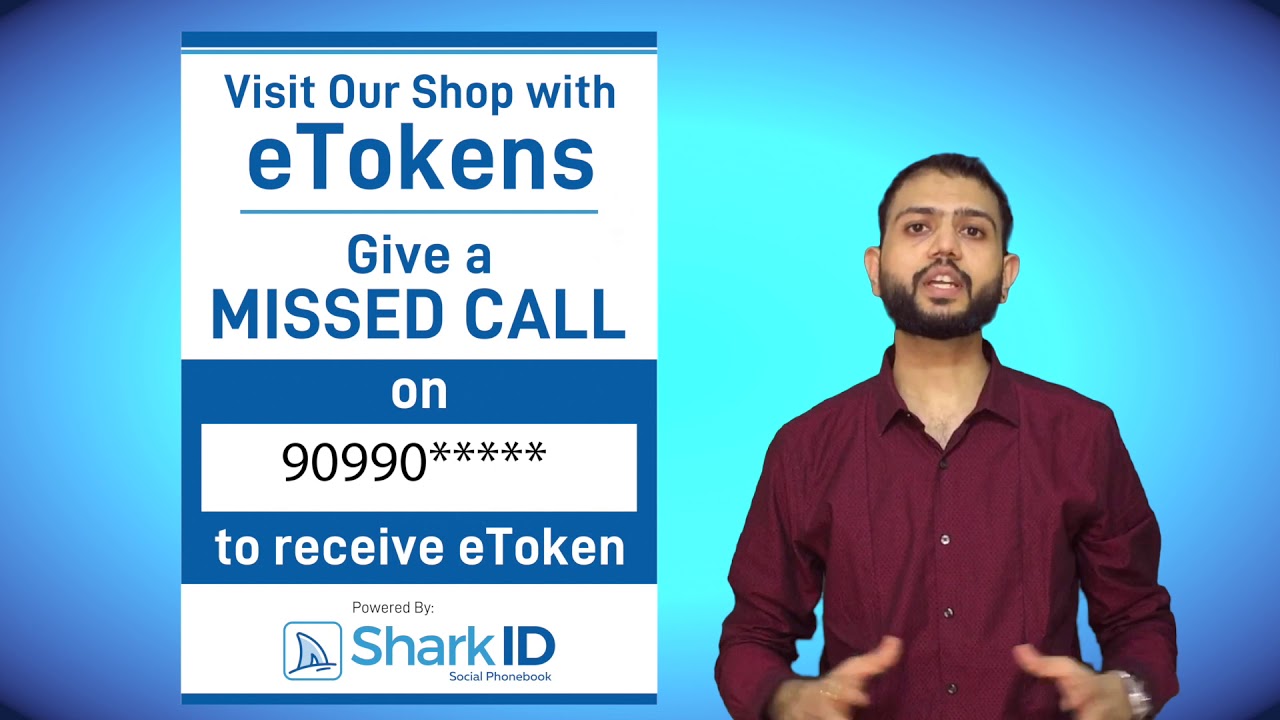 Digital eToken System for Shops and Stores - YouTube