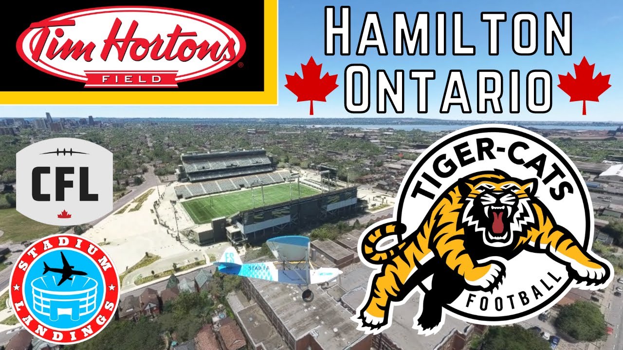 Tim Hortons Field - Microsoft Flight Simulator STADIUM LANDING! - YouTube