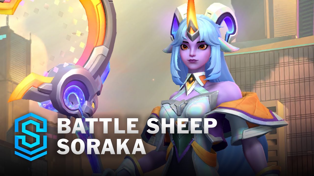 Battle Sheep Soraka Wild Rift Skin Spotlight - YouTube