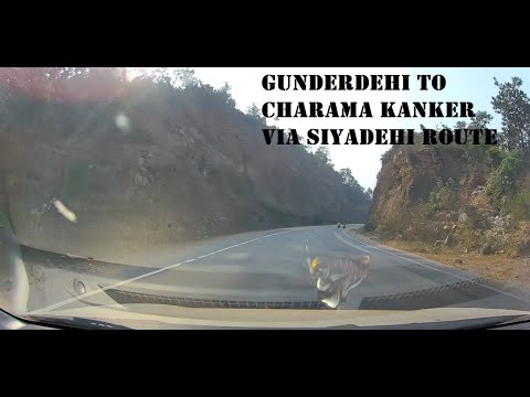 Gunderdehi to Charama-Kanker via Siyadehi Route.. - YouTube