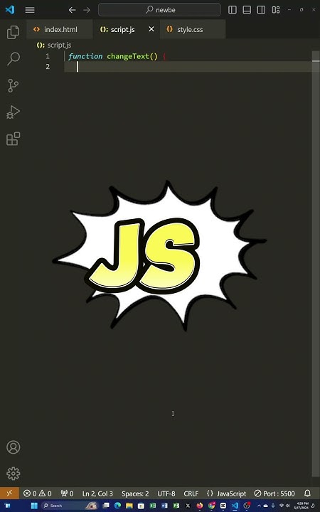 Transform Your Text Instantly with JavaScript EASY!!- 60 Seconds! - YouTube