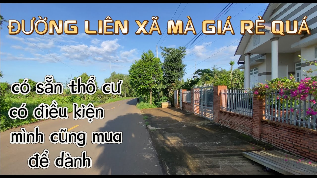 Ngợp Ngân Hàng Cần Bán Mãnh đất Mặt Tiền đường Liên Xã Với Giá Lỗ Một