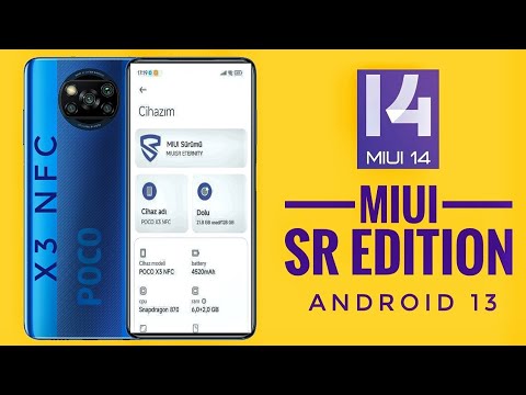 MIUI SR 14.0.23.1.9 Edition For Poco X3 NFC Android 13 A Port Rom With ...