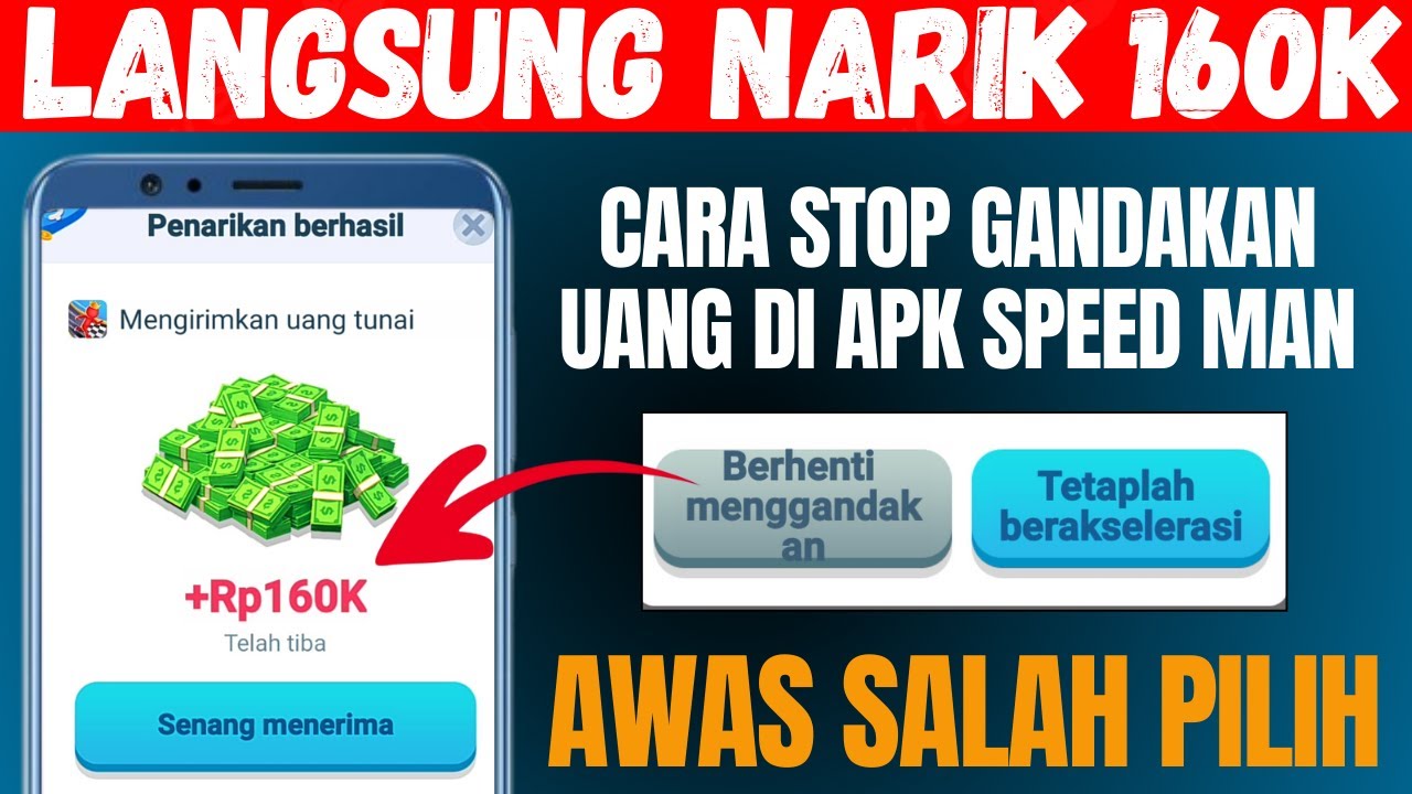 CARA WD 160K SPEED MAN - CARA BERHENTI MENGGANDAKAN UANG DI SPEED MAN ...