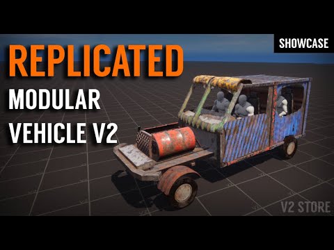 Replicated Modular Vehicle V2 | Showcase - YouTube