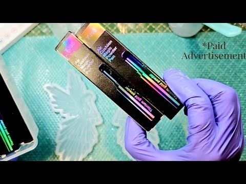 *Air Cushion Magic Powder Pens* Make Resin Angel Ornaments! I LOVE ...