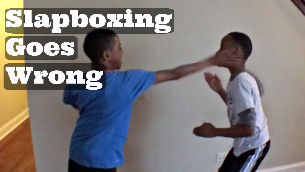 Slapboxing Goes Wrong - YouTube