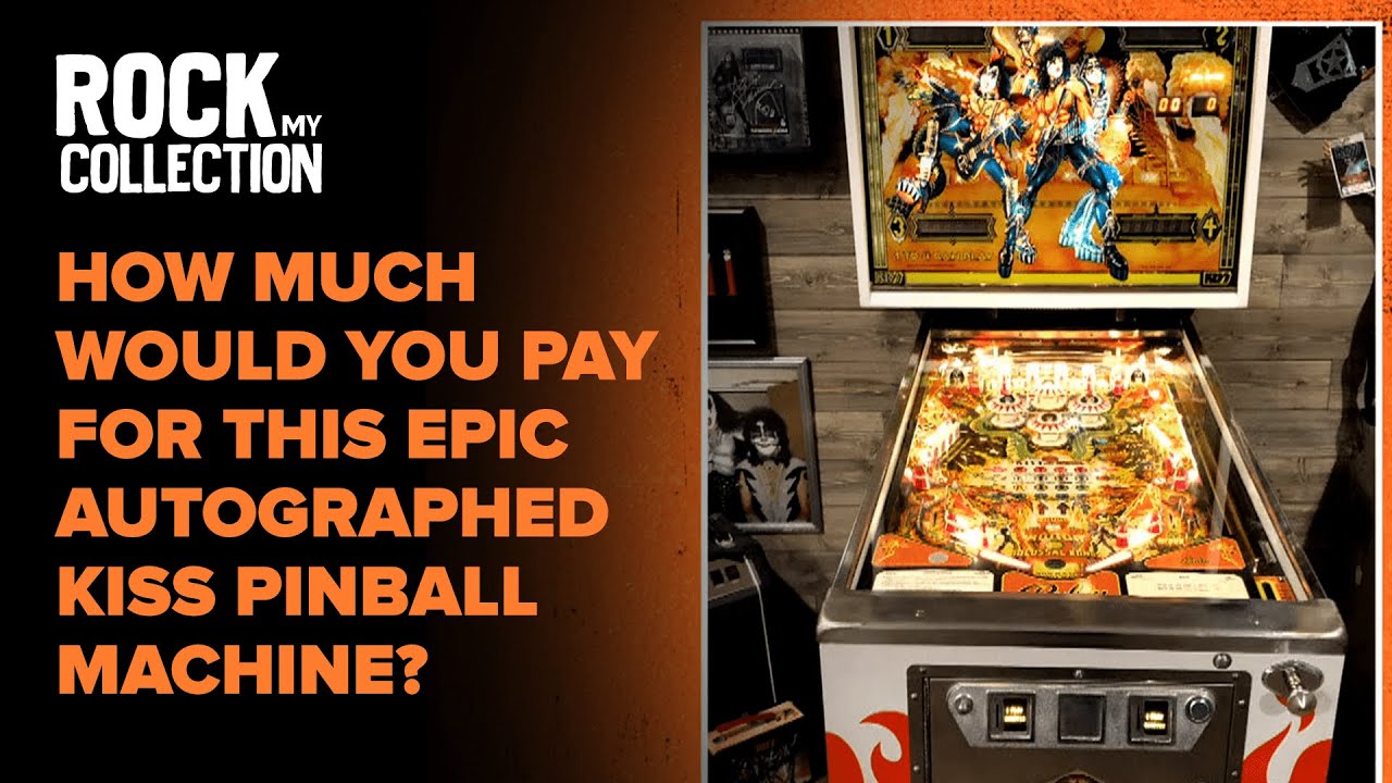 Collector Shows Off Epic KISS Pinball Machine | Rock My Collection ...