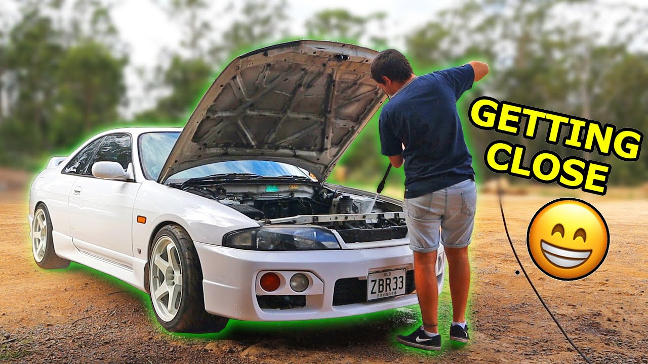 Final Prep Work on the RB25 R33 Nissan Skyline! - YouTube