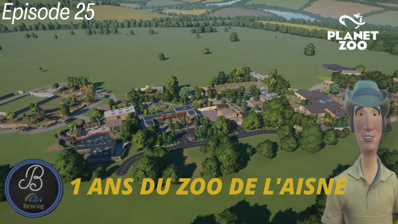 Zoo de l'Aisne 1 ans du zoo et visite | Planet Zoo Saison 1 | Ep.25 Let ...