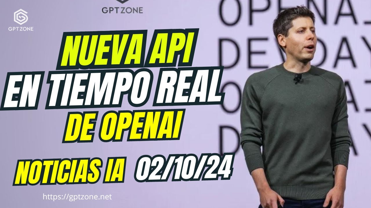 🟢 NOTICIAS IA 🟢 Nueva API en Tiempo Real de OpenAI y Durk Kingma Ficha ...