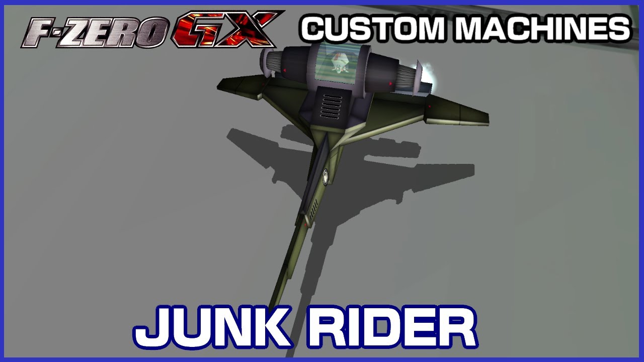 Junk Rider (F-Zero GX Custom Machines) - YouTube